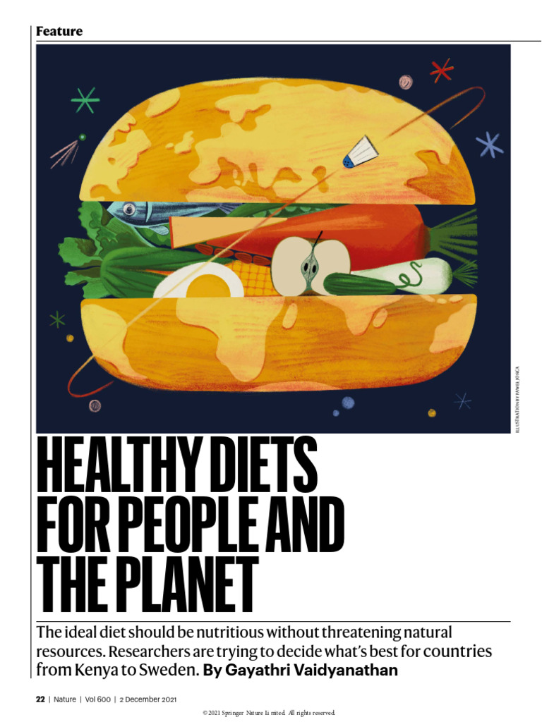 Healthy Diets For People and The Planet | PDF | Diet (Nutrition) | Diet ...