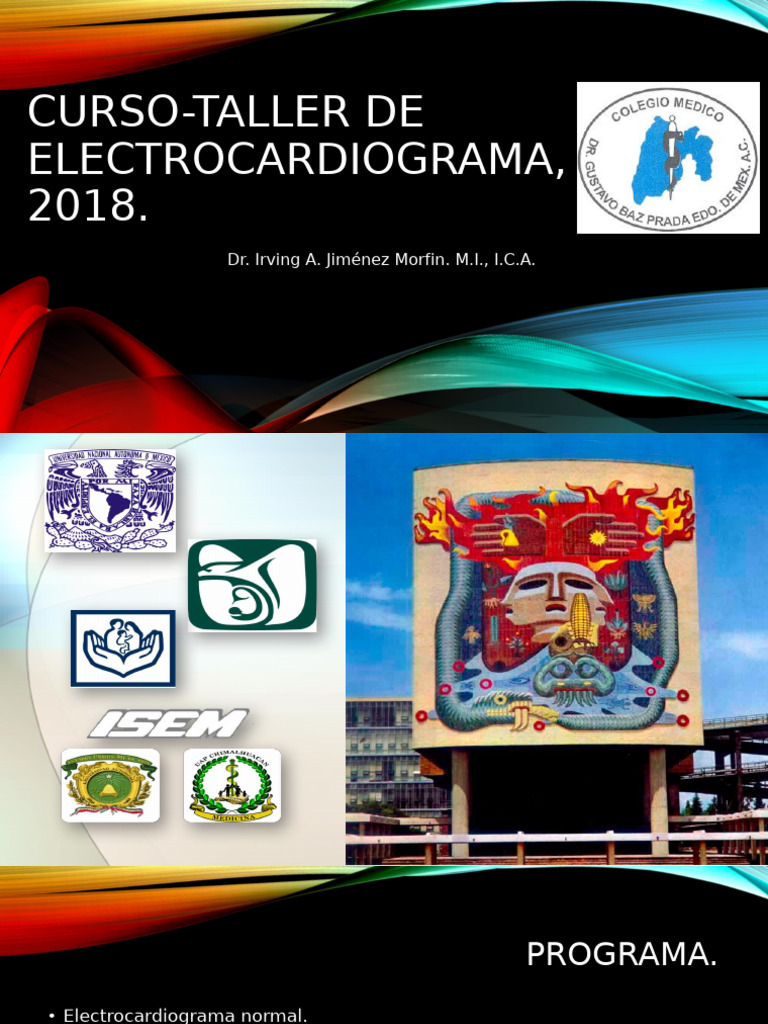Curso-Taller de Electro 2018 | PDF | Cardiología | Fisiología ...