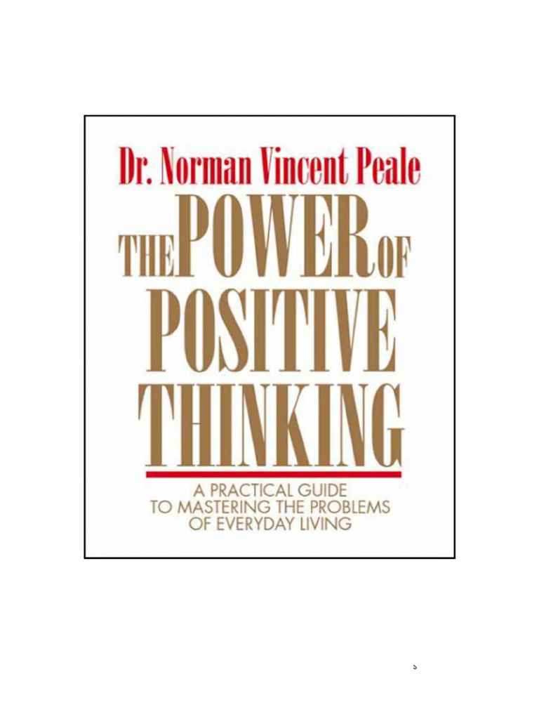 The Power of Positive Thinking | PDF