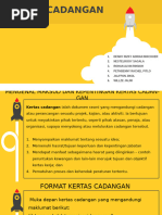 Format Kertas Kerja Program | PDF