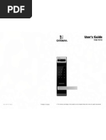 Manual of Smart Door Lock | PDF