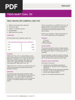 Tego Sorb B80 TDS | PDF | Odor | Perfume