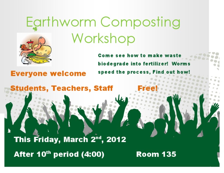 Earthworm Composting Workshop | PDF | Language Arts & Discipline ...