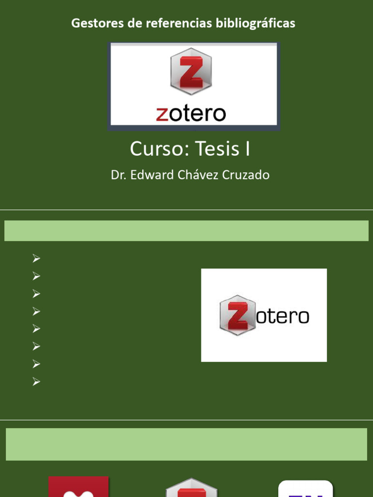 Uso de Zotero en Microsoft Word | PDF | Microsoft Word | Red mundial