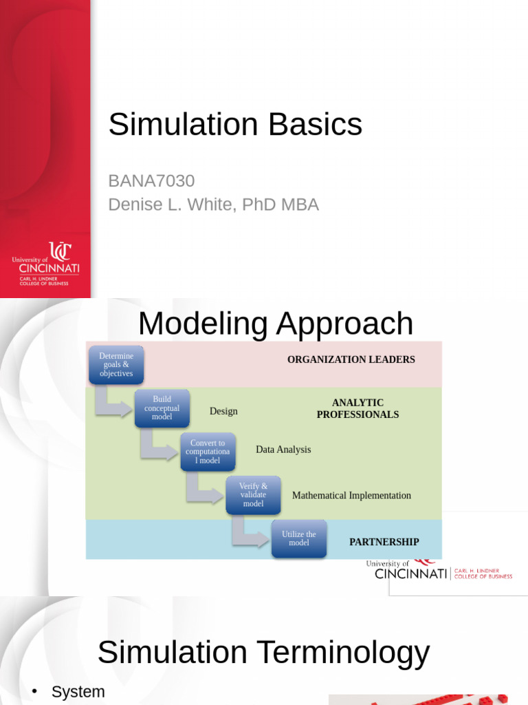 BANA7030 Simulation Basics | PDF | Simulation | Complexity
