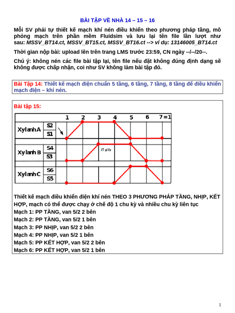 BTVN 14-15-16 Pneumatic | PDF