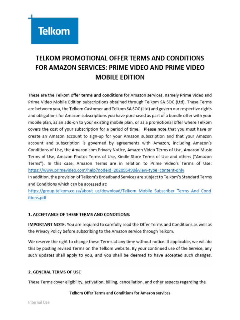 Amazon PV PVME Ts Cs Promotional Offer 30 Oct 2024 Final Approved (004 ...