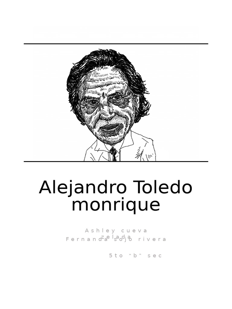 Gobierno de Alejandro Toledo Manrique | PDF | Perú | Gobierno