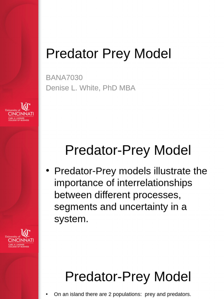 BANA7030 Preditor Prey | PDF