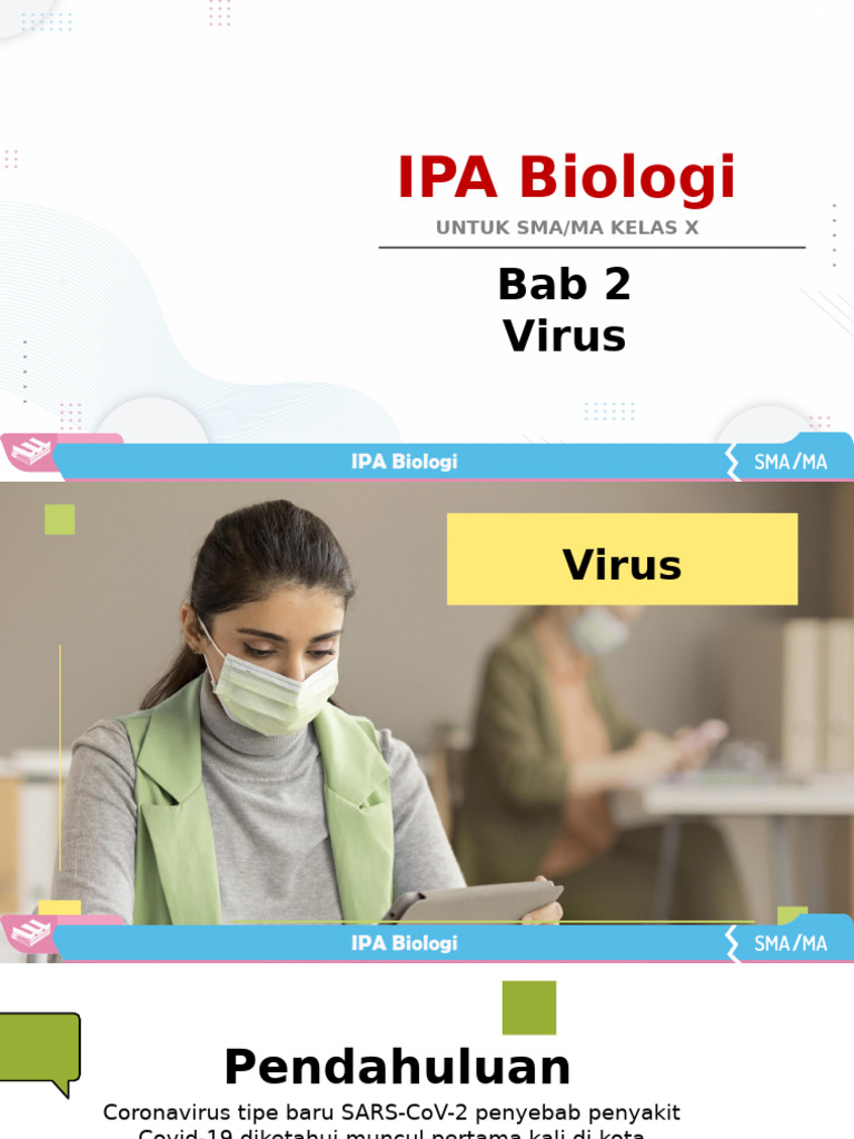 Bab Virus IPA Biologi Kelas X Kur Merdeka | PDF