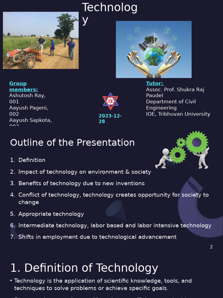 Technology's Impact on Society and Environment | PDF | Climate Change ...