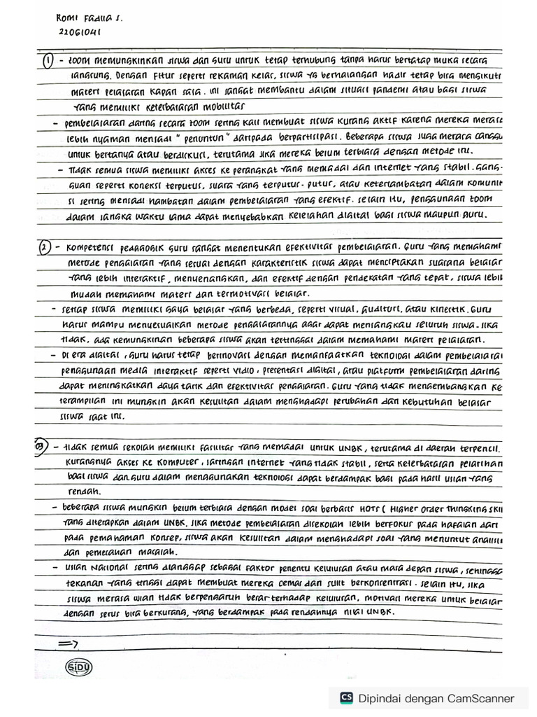 Tugas Pendapat Hukumketenagakerjaan | PDF