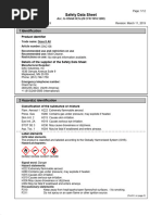 Fluorocell WDF Safety Data Sheet | PDF | Workplace | Physical Sciences