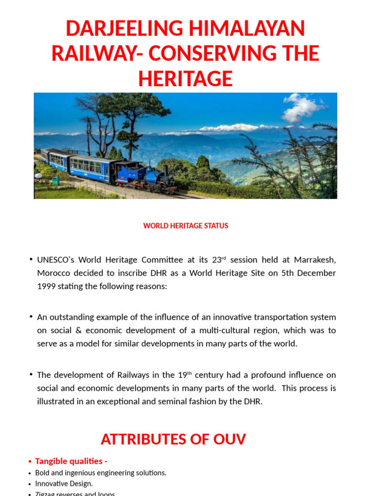 DHR CRB Visit 04 April 24 | PDF | Rail Transport | Land Transport