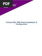 FortiClient VPN Setup & 2FA Guide | PDF | Qr Code | Authentication