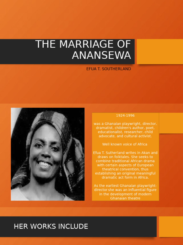 Themes in The Marriage of Anansewa | PDF | Anansi