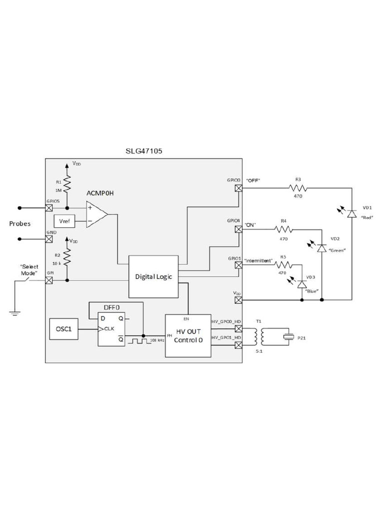Ultrasonic Humidifier Circuit Diagram | PDF