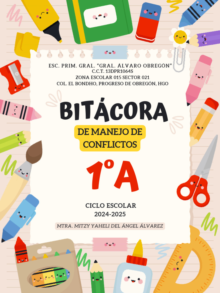 Bitacora Portada | PDF