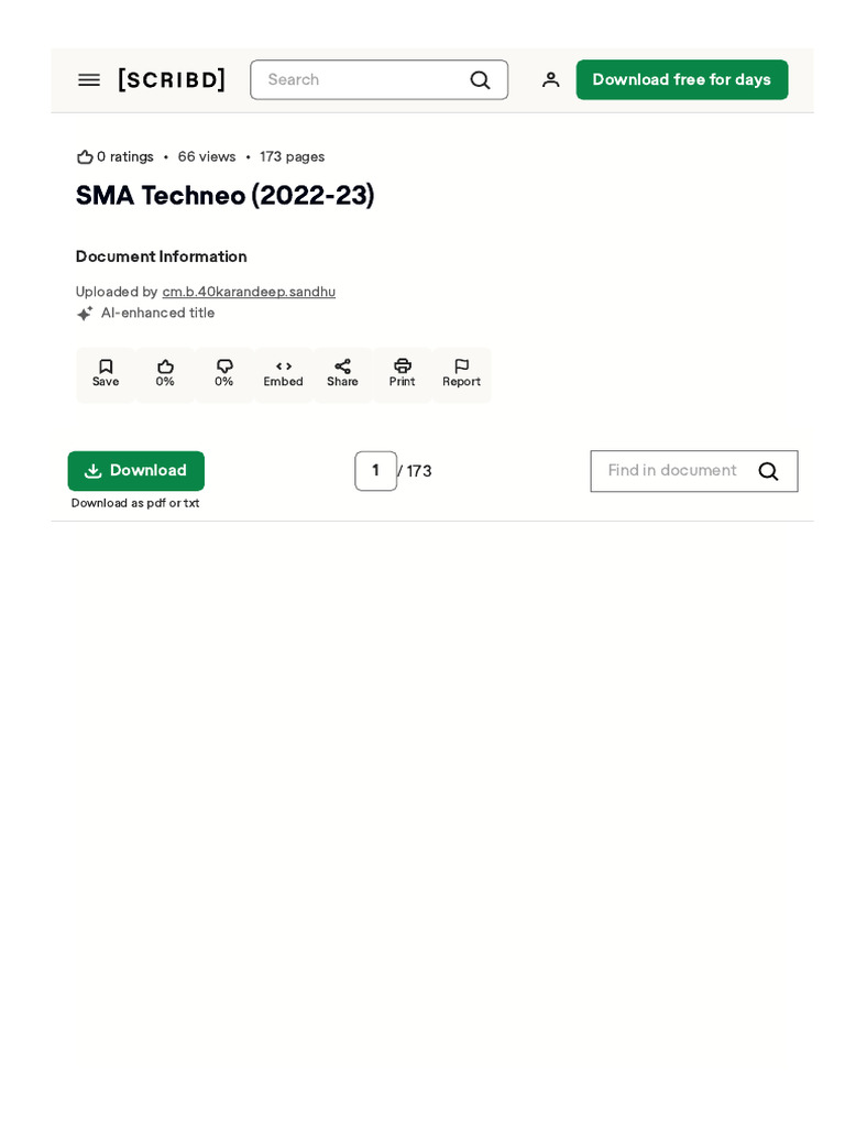 document737484454SMA Techneo 2022 23 | PDF