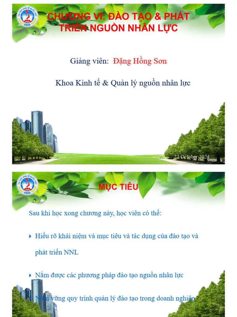 06 Đào tạo và phát triển NNL_3tc - Compatibility Mode | PDF