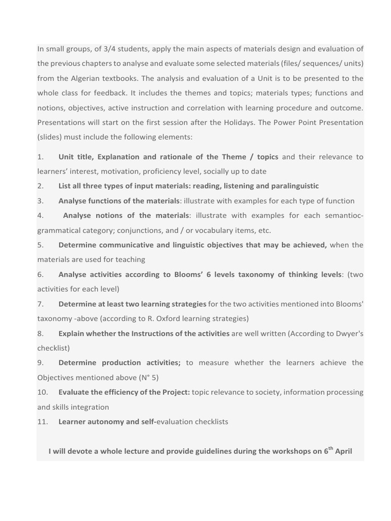 MDD Unit Analysis Criteria (1) | PDF