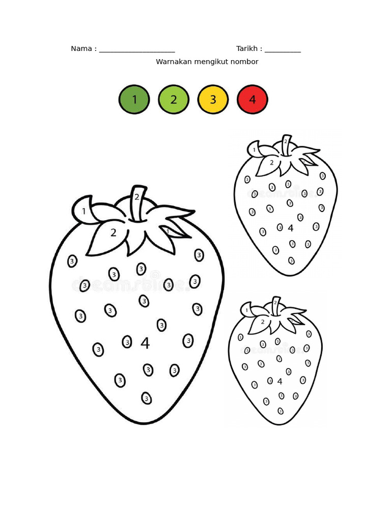 warnakan strawberi | PDF