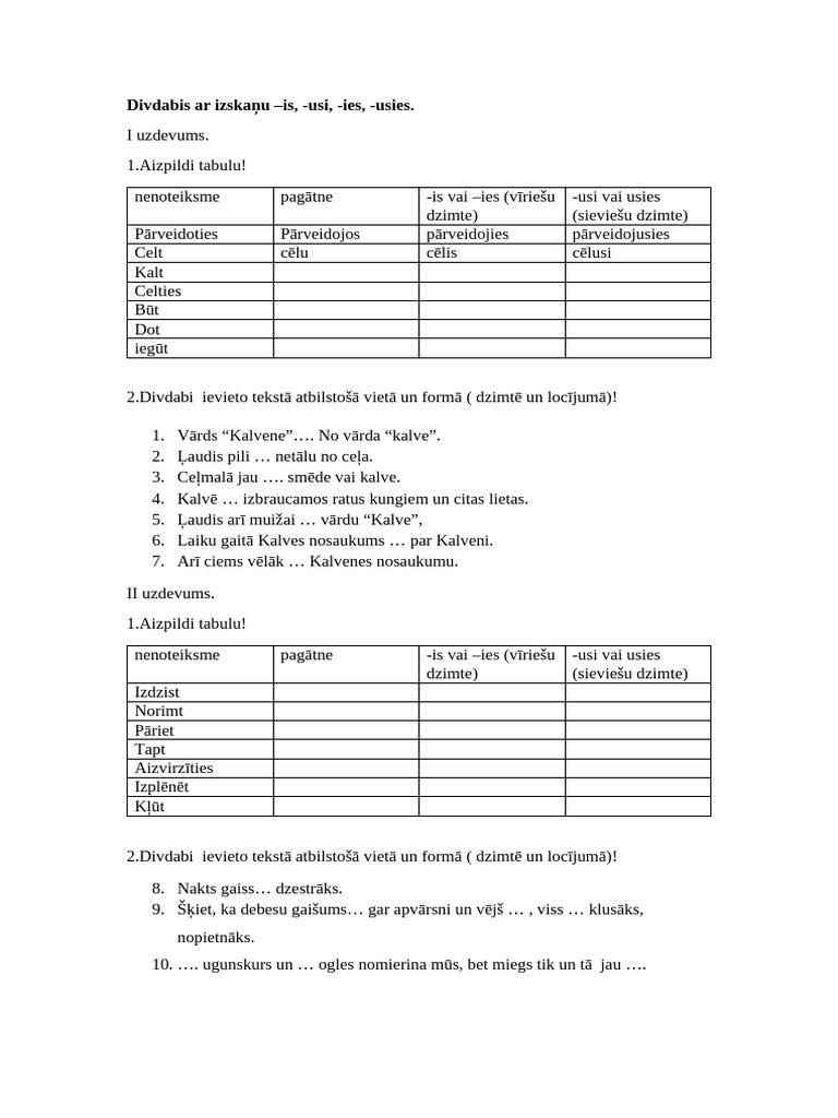 Divdabis Is Usi | PDF