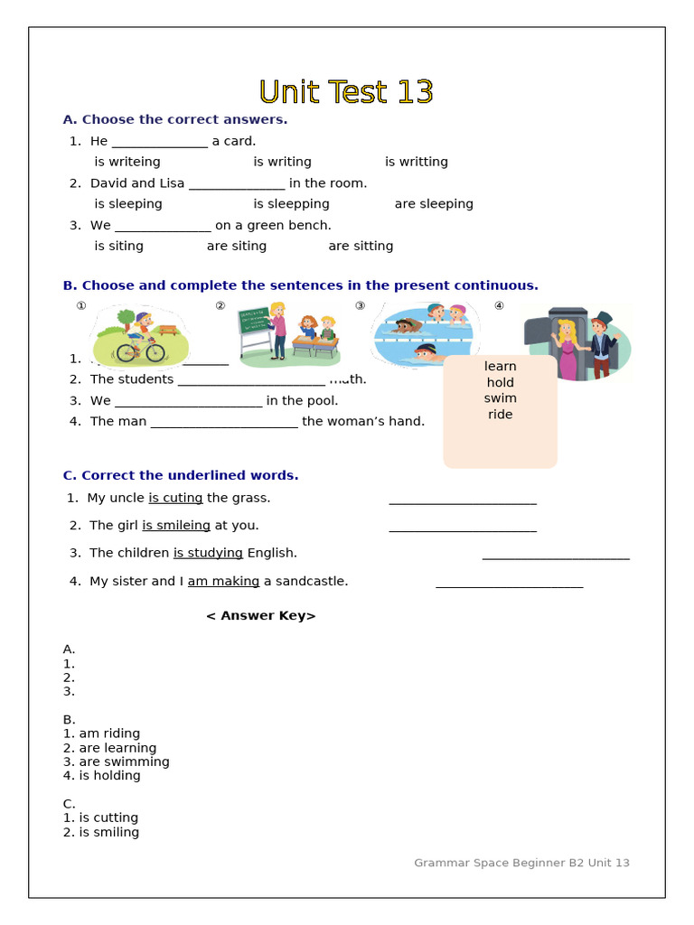 Unit Test 2-13 | PDF