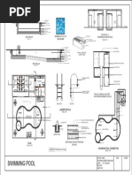 Architectural Drawing of Swimming Pool | PDF | Swimming Pool | Building ...