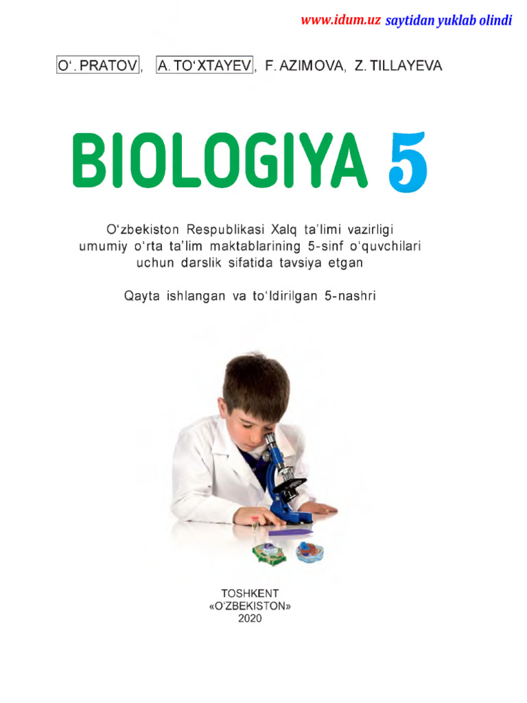 www.idum.uz__botanika_5_uzb_2020 | PDF
