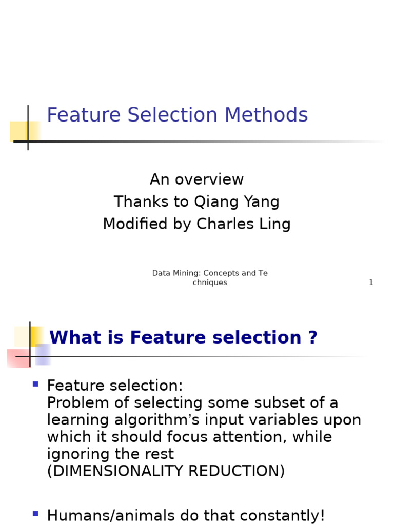 Pert 3 Advanced Feature Selection Teqnique | PDF | Applied Mathematics | Statistical Analysis