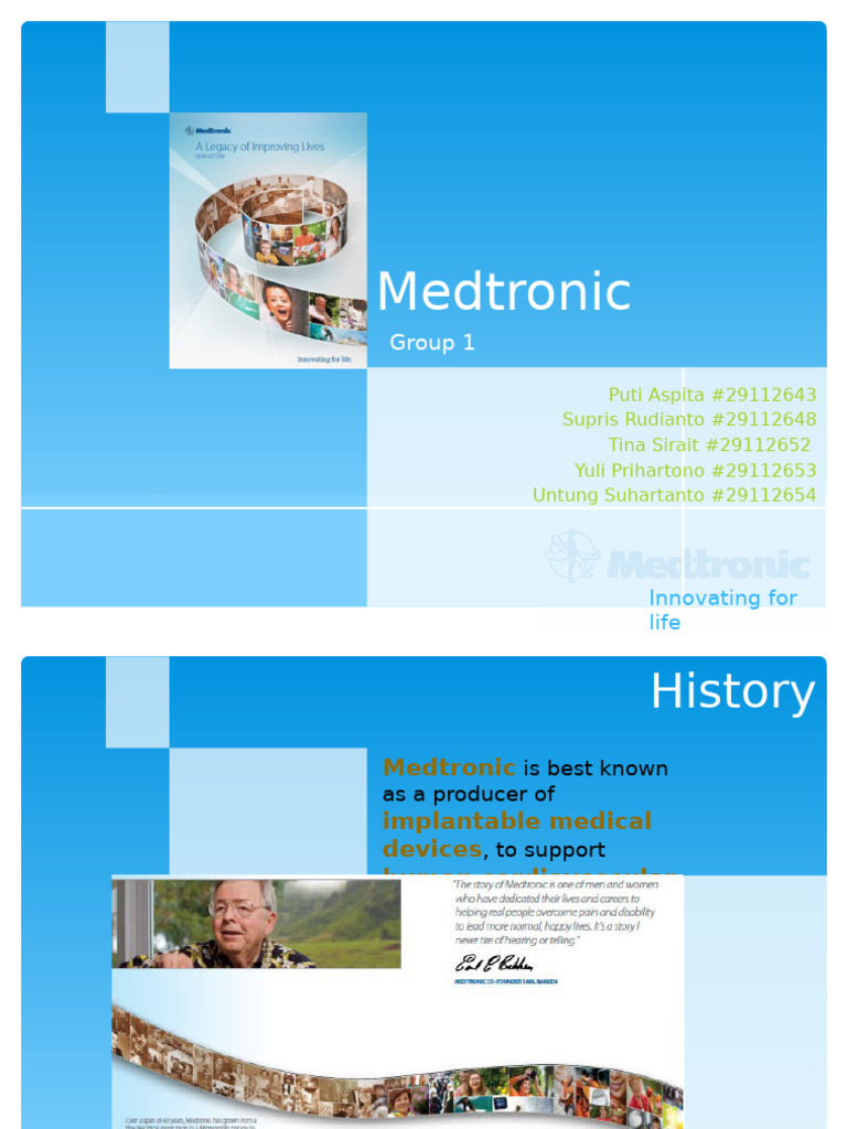 Medtronic's Cultural Evolution and Impact | PDF | Business