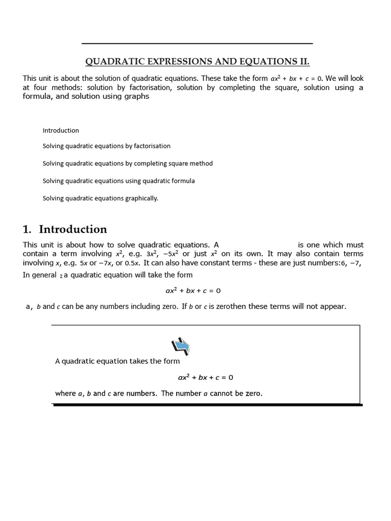Maths f3 Holiday Assignment. | PDF | Quadratic Equation | Factorization