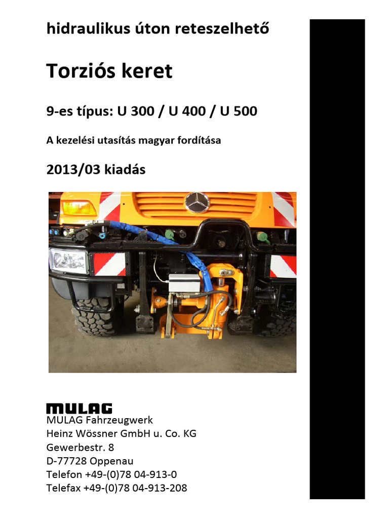 2013-HU-03.13 - Tors. Typ 9 Hydr | PDF