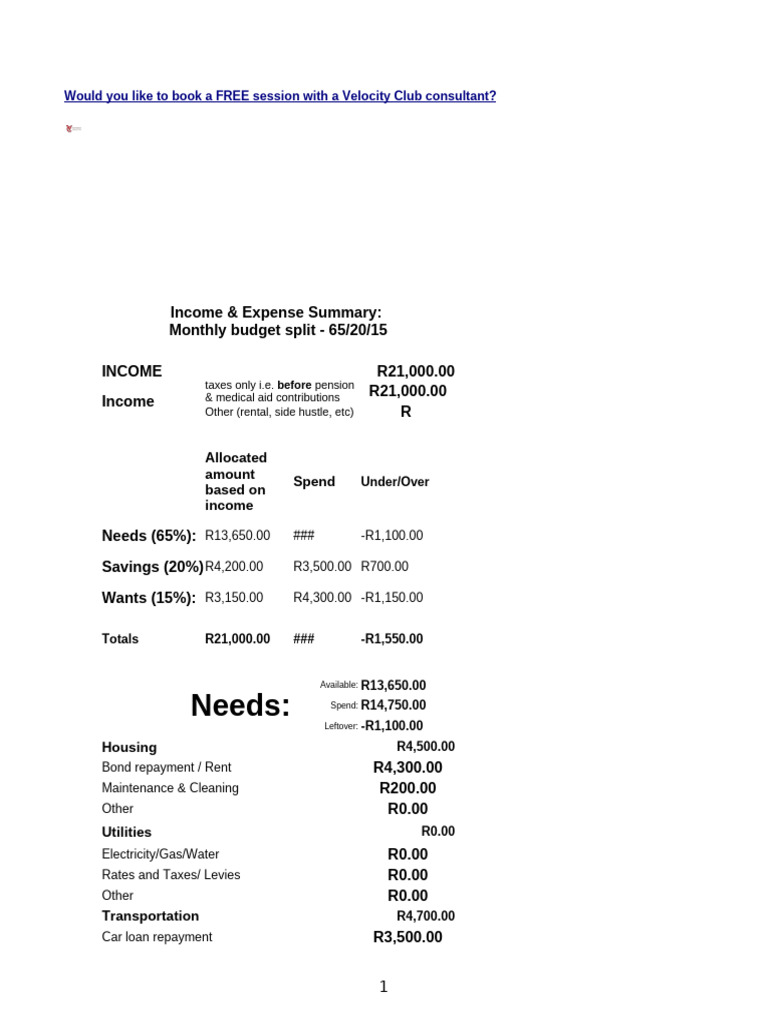 MVC Monthly Income Expense Summary | PDF | Taxes | Income