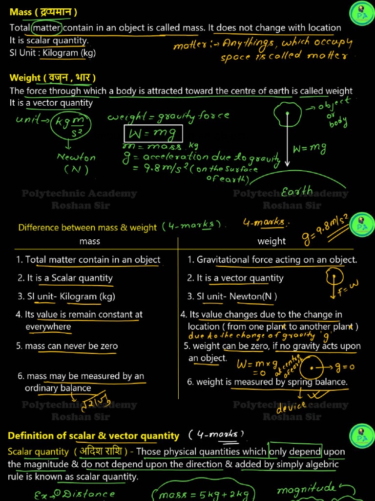 LECT-6 SCALAR & VECTOR QUANTITY_56729790_2025_04_01_10_59 | PDF