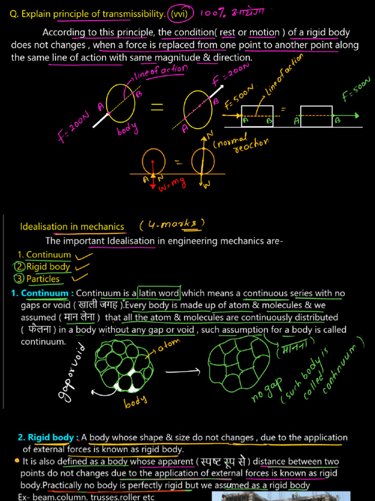 Lect-3 Rigid Body, Particles - 56729787 - 2025 - 04 - 01 - 10 - 59 | PDF