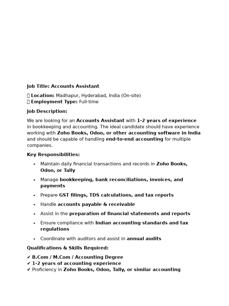 JD For Accounts | PDF