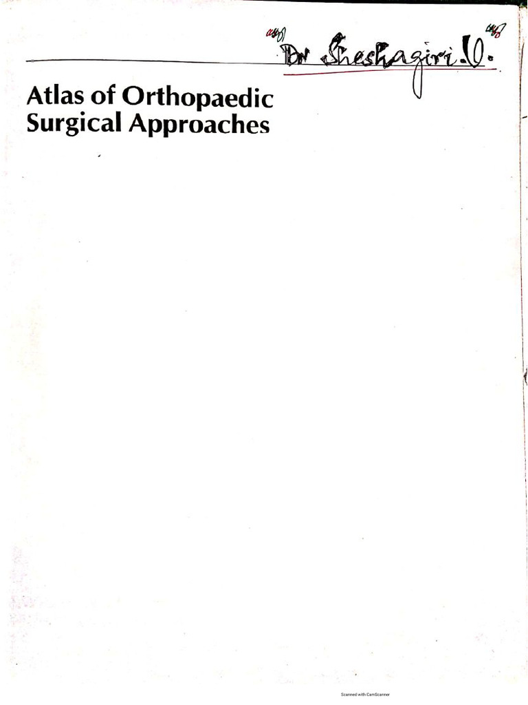 Colton Surgical Exposures | PDF