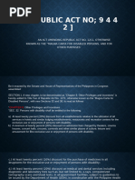 RA 9442, 2008 - An Act Amending The Magna Carta For Disabled Persons ...