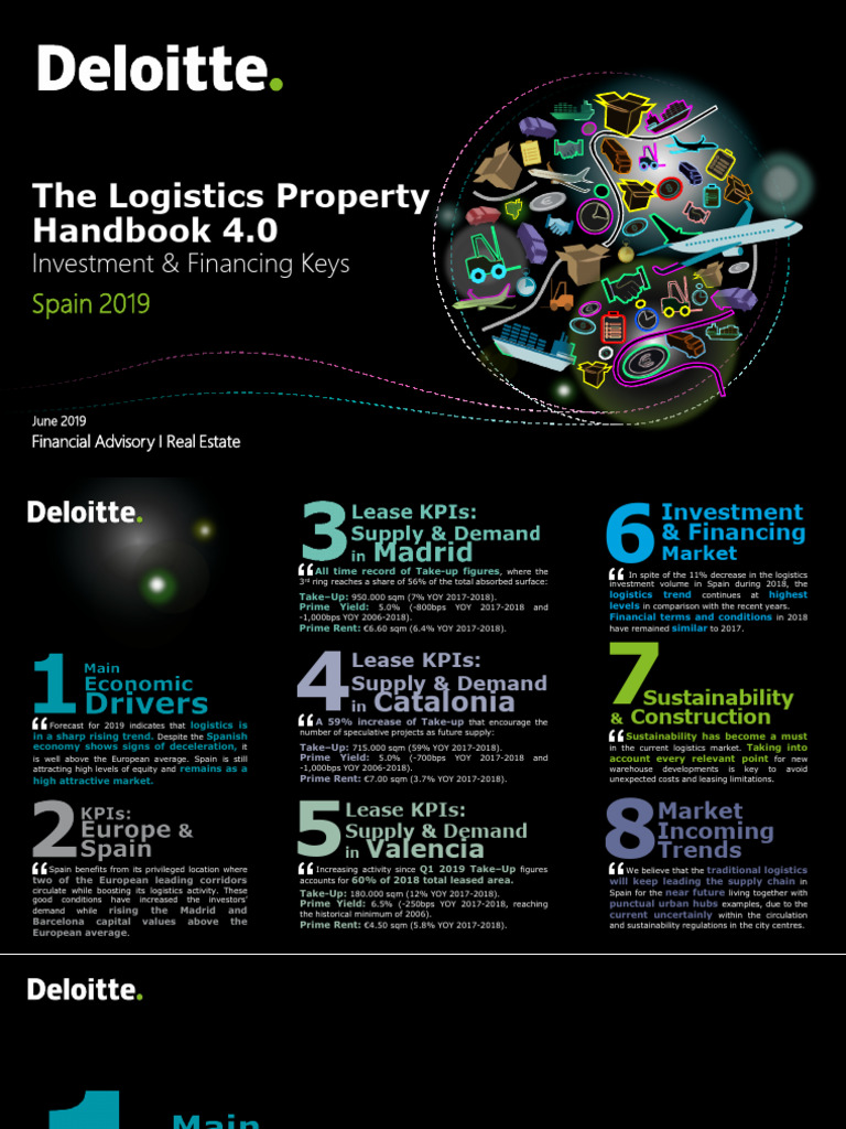Deloitte ES FA Logistic Property Handbook 2019 | PDF | Spain | Gross ...