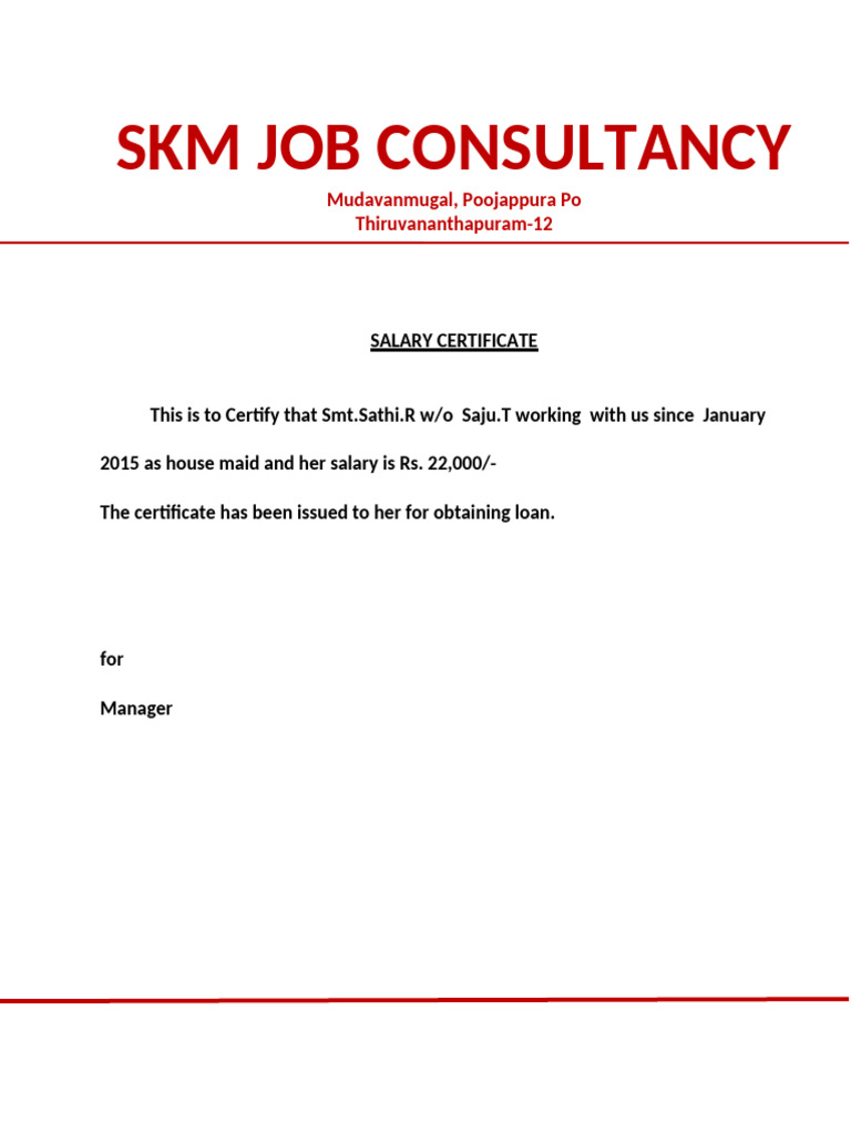 Skm Job Consultancy | PDF