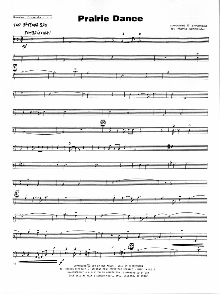 Prairie Dance - Ten2 | PDF