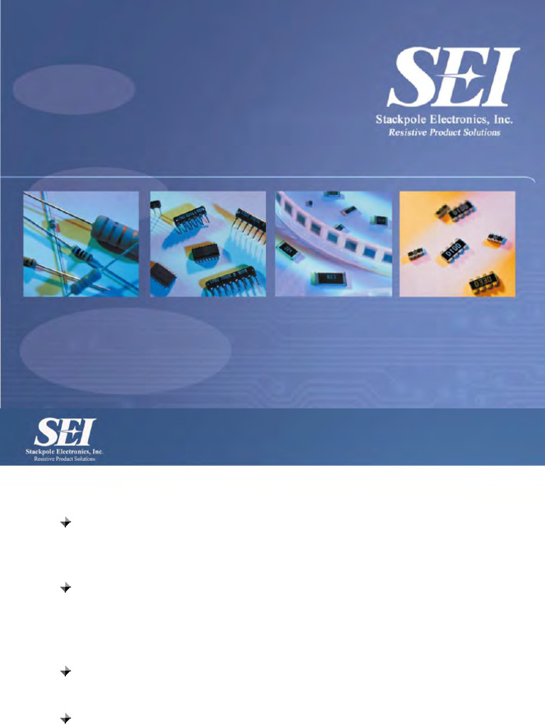 Pulse Handling Resistors PTM | PDF | Resistor | Voltage