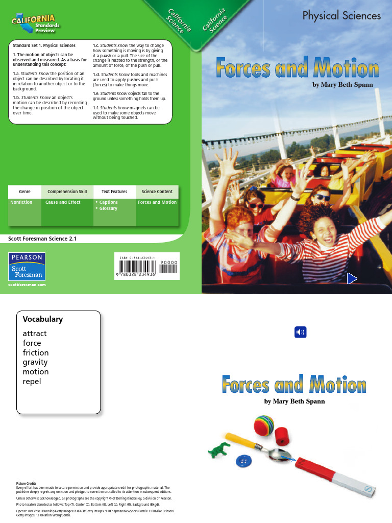 2.1 Forces and Motion (Physical Sciences) | PDF | Force | Science