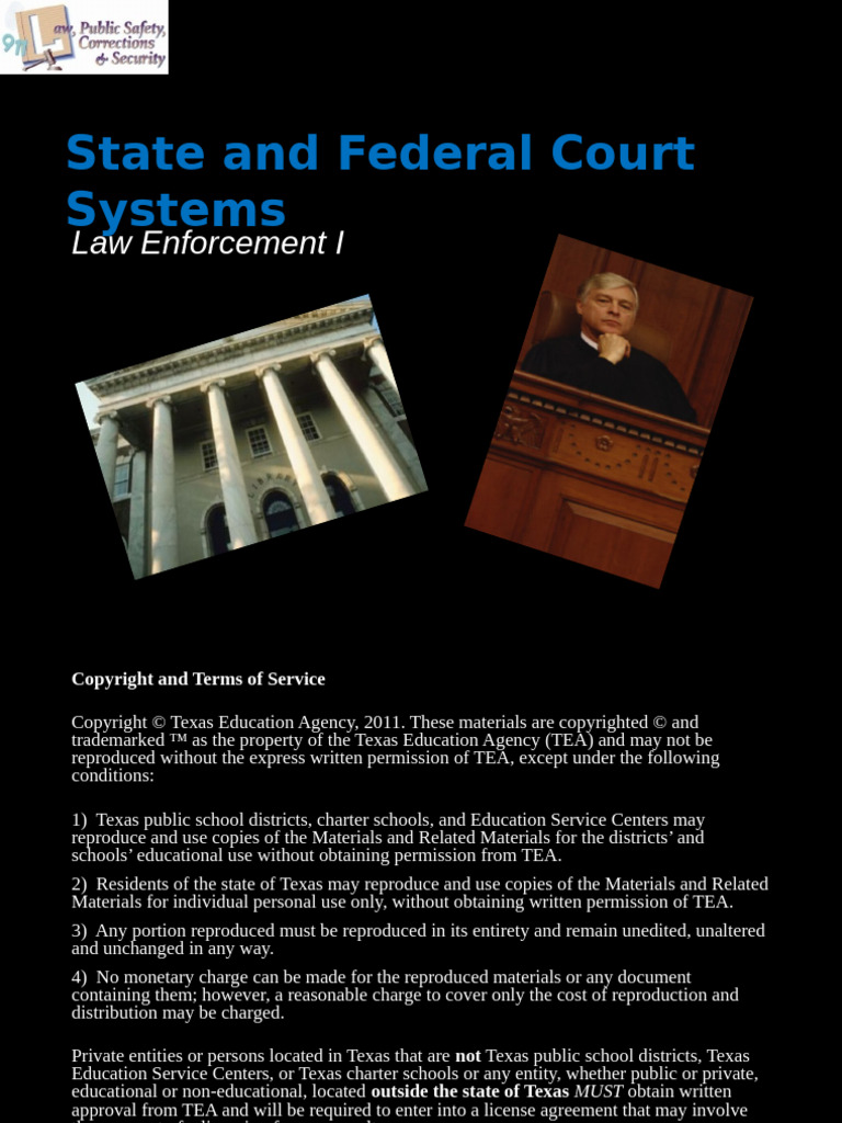 Overview of State and Federal Courts | PDF | Appeal | Appellate Court