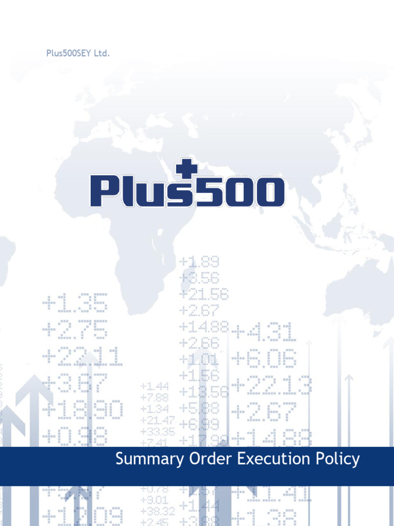 Order Execution Policy | PDF | Contract For Difference | Order (Exchange)