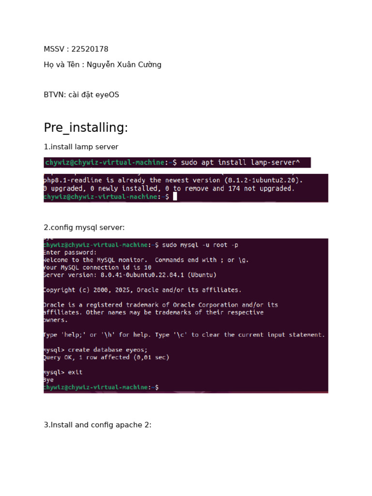 Nguyenxuancuong eyeOS | PDF
