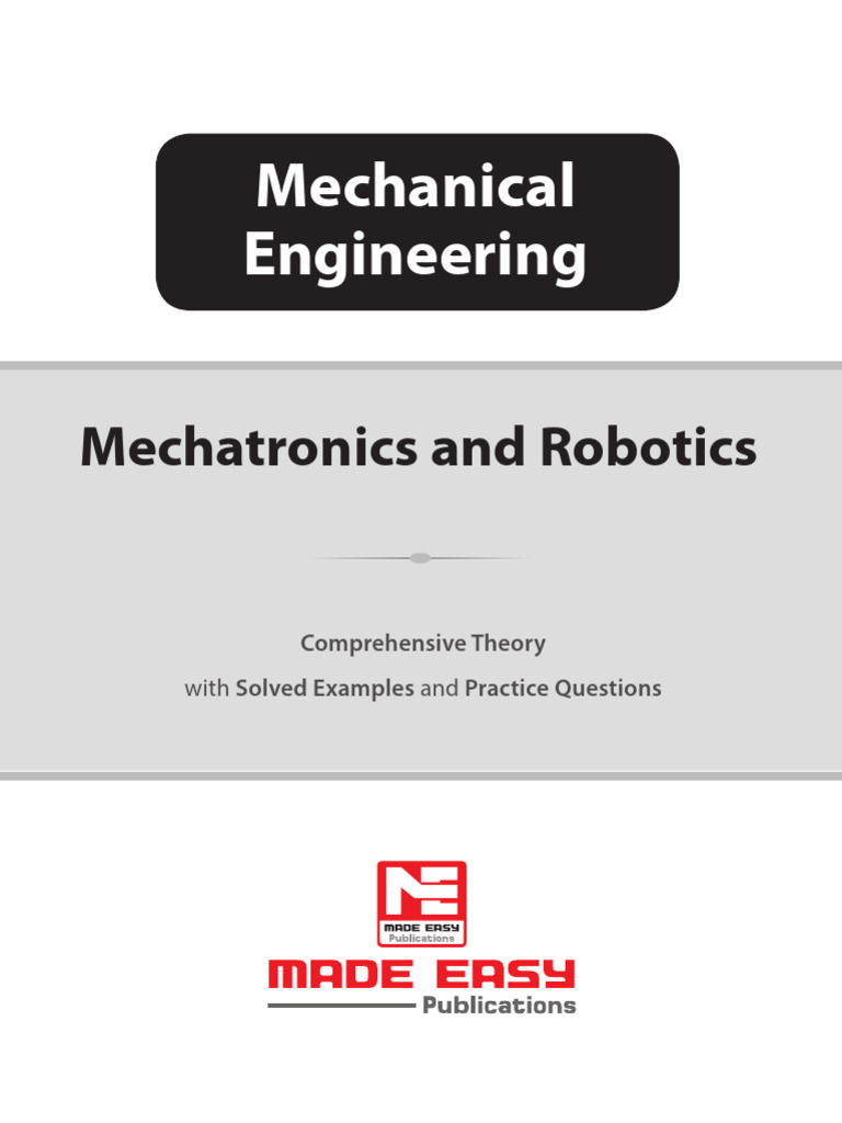 Mechatronics Robotics TH | PDF | Programmable Logic Controller | Mechatronics
