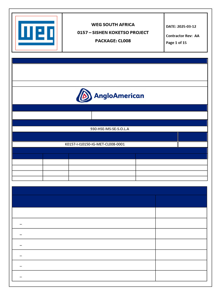 Site Establishment Method Statement | PDF | Crane (Machine ...